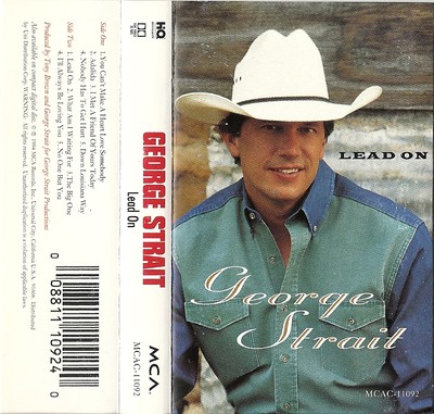 Lead On by George Strait (Cassette, Nov-1994, MCA Records) USE ...