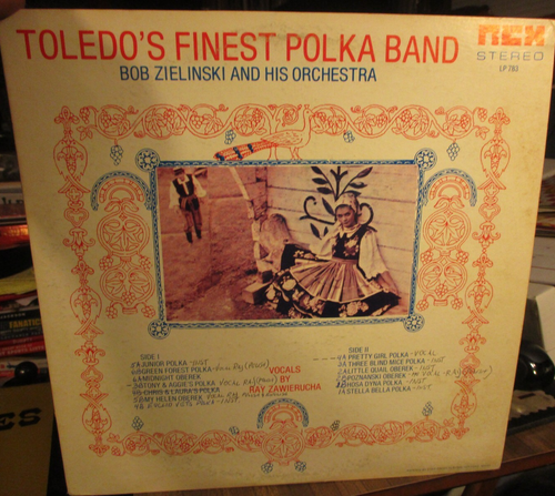 70s BOB ZIELINSKI ORCHESTR A Toledo's Finest Polka Band LP Rex 783 VG ...