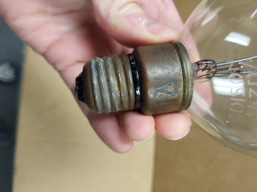 Antique Edison Mazda Light Bulb | eBay