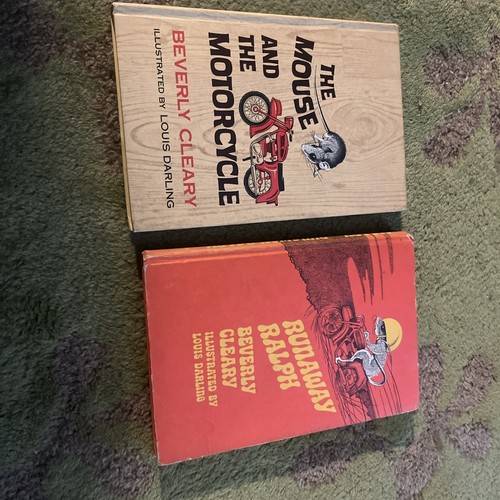 The mouse and the motorcycle and runaway Ralph beverly cleary hardback ...