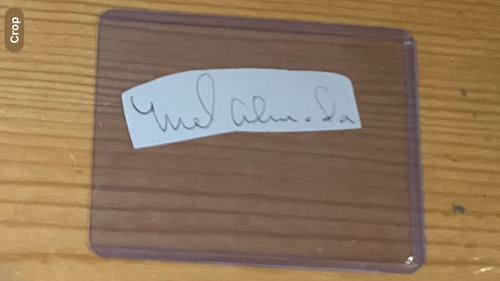 Mel Almada cut, signed, autograph! Beckett LOA! First Mexican American ...