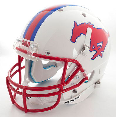 SMU MUSTANGS 2012-CURRENT Schutt AiR XP Authentic GAMEDAY Football ...