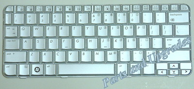 HP Pavilion TX2000 TX2100 TX2500 Silver US Keyboard 464138-001 484748 ...