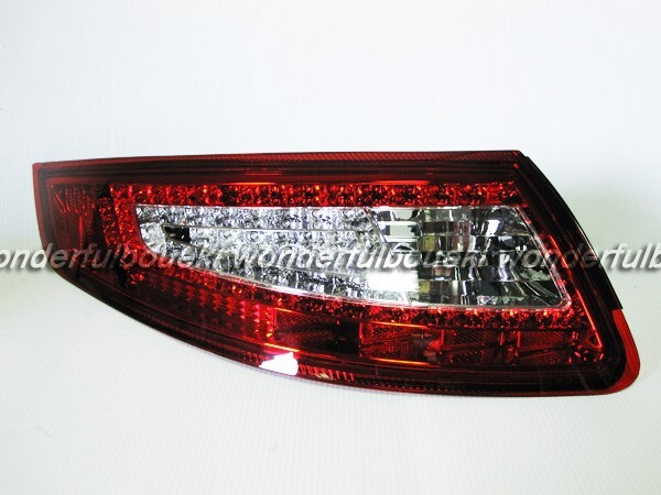 LED Tail Rear Lights RED/CLEAR Lens for PORSCHE 911 997 05 06 07 08 | eBay