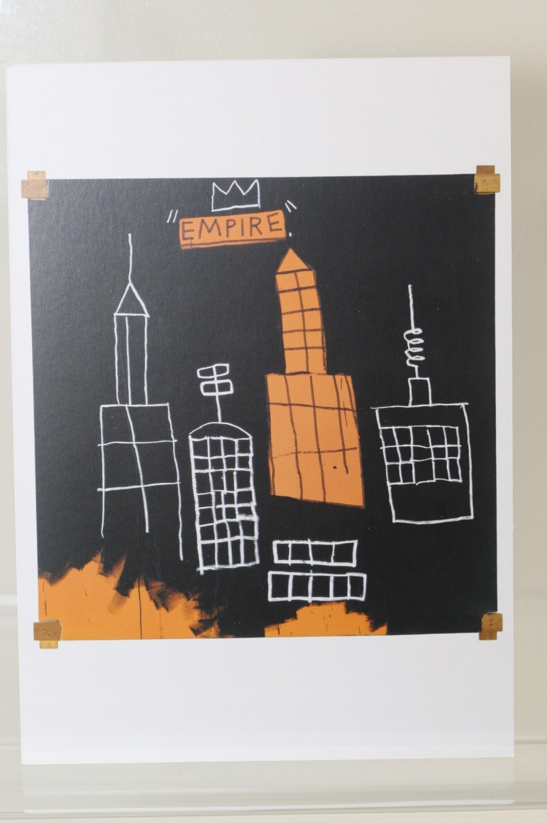 JEAN-MICHEL BASQUIAT: "MECCA" 1982, rare Art-Postcard NEW | eBay