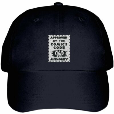 Approved by the Comics Code Authority Seal CCA Embroidered Hat ...