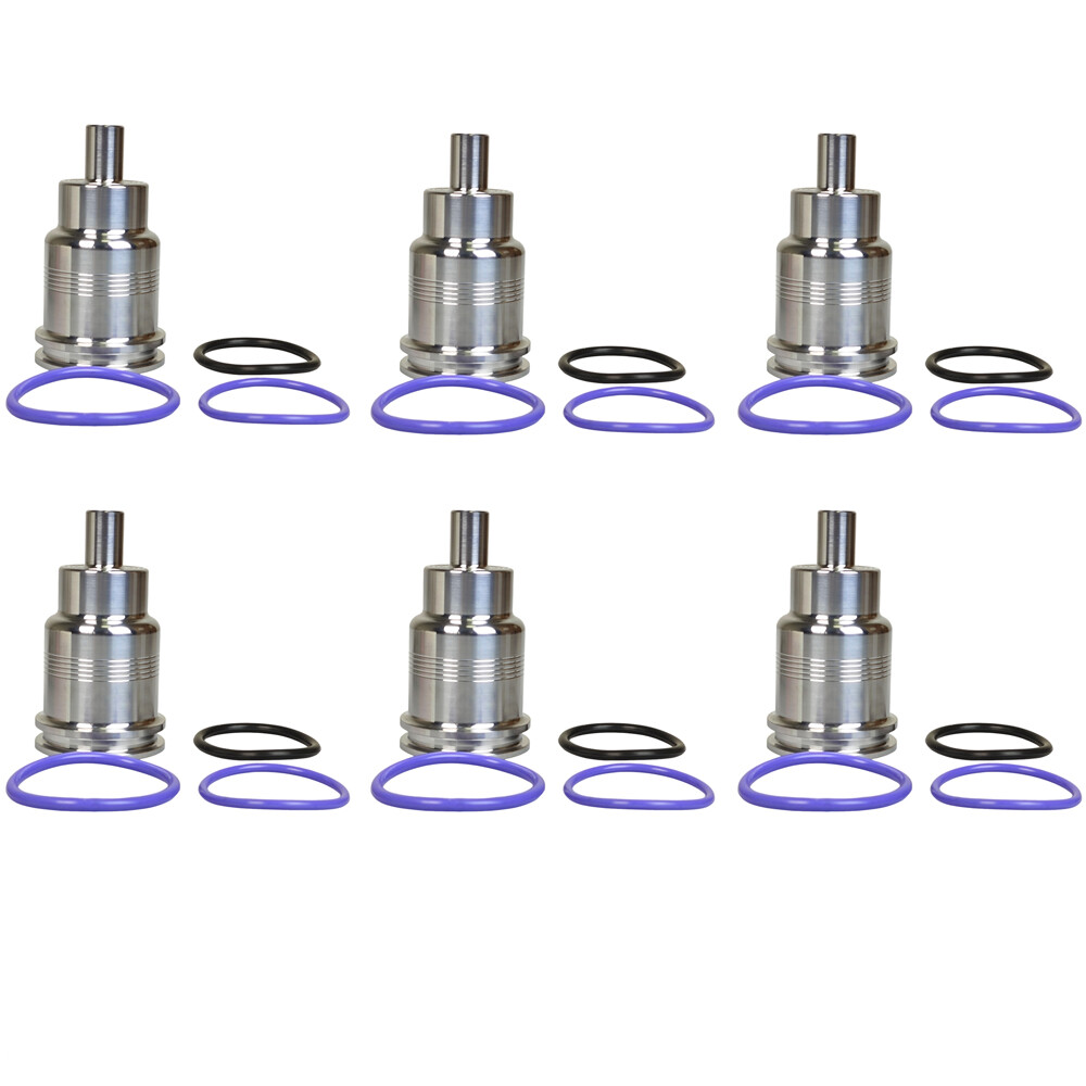6X Fuel Injector Sleeve Cup Set 21515329 21401136 for Volvo D13 D11 D16 ...