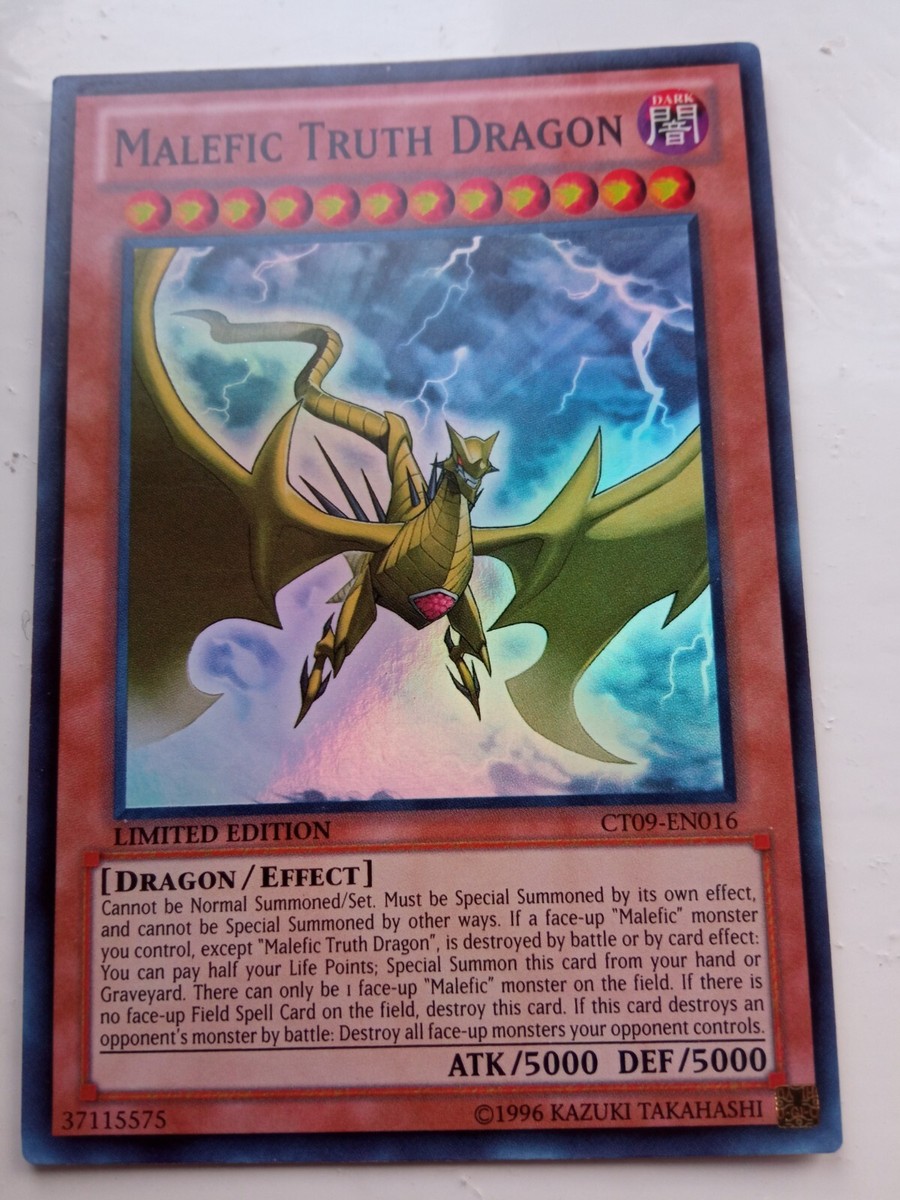 Malefic Truth Dragon Deck Dragons Collection (Alt. Art) 8 Cards Set