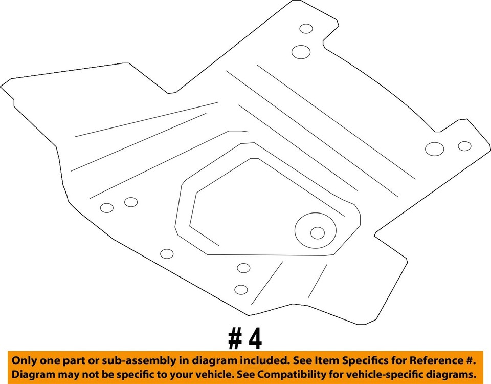 CHRYSLER OEM 15-23 Challenger Splash Shields-Splash Shield 68214815AA ...