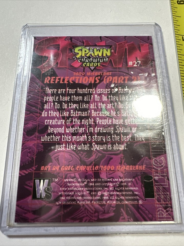 Spawn Chromium Cards #27 1996 Greg Capullo Autograph | eBay
