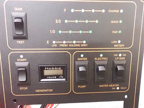 KIB K193 CONTROL PANEL RV MOTORHOME MONITOR NEW | eBay