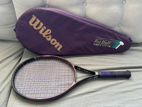WILSON PRO STAFF HAMMER SYSTEM MIDPLUS 95SQ.IN. TENNIS RACKET 4 1/4 w ...