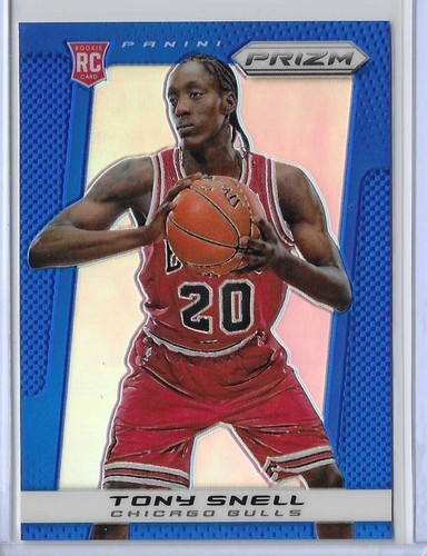 2013-14 Panini Prizm Tony Snell Blue Prizm Rookie Card #292 Chicago ...