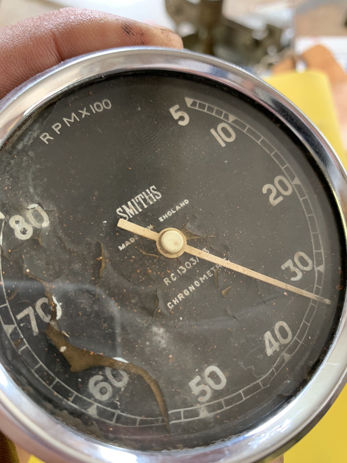 Smiths Chronometric Tachometer RC1303/03 BSA SUPER ROCKET 8K | eBay