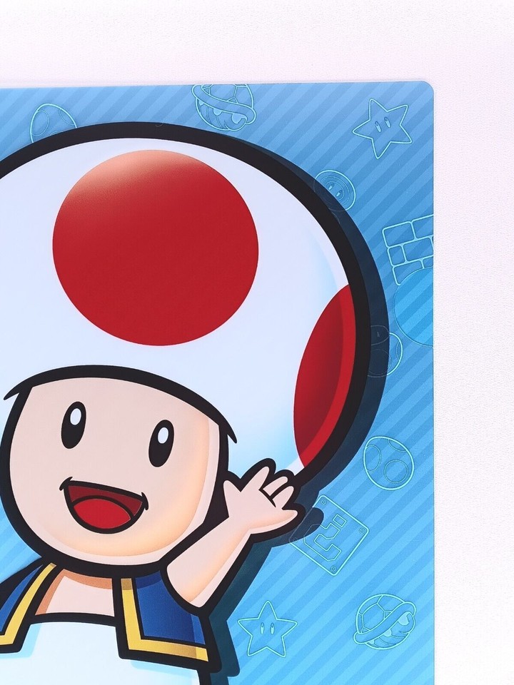 Toad Super Mario Bros. Super Nintendo World × USJ A4 Clear File From ...