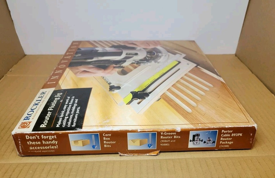 Rockler Router Fluting Jig Model #28636 - NEW IN BOX! (RARE!) | eBay