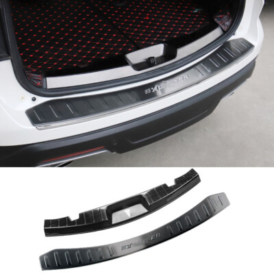 For Ford Explorer 2016-2019 Stainless Rear Bumper Protector cover sill ...