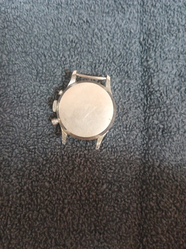 Vintage Gallet Multichron Chronograph S.Steel Flying Wrist Watch 4 ...