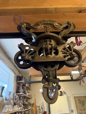 Porter Hay Trolley With Corresponding Drop Pulley And Track Fully ...