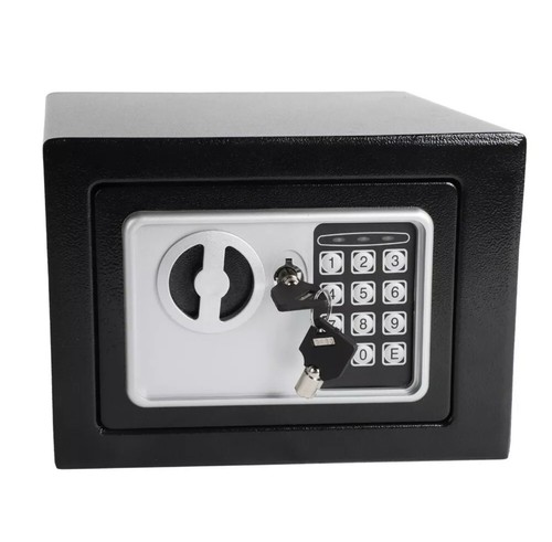 Electronic Wall Safe Home Security Stash Jewelry Gun Cash Black fast ...