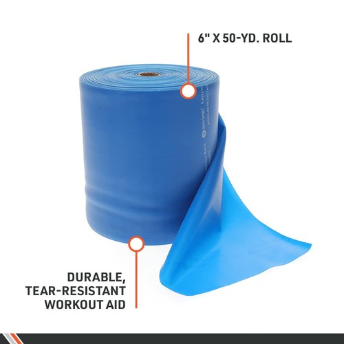 Exercise Bands - Resistance Bands in 50 yard Rolls for Fitness ...
