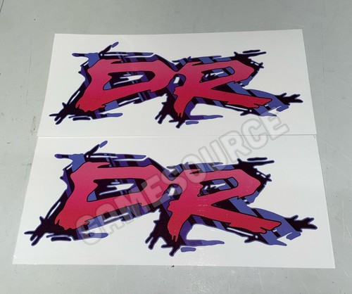 1994 Suzuki DR350 - Tank Decals - Vinyl Sticker Graphics - Dr 350 94 ...