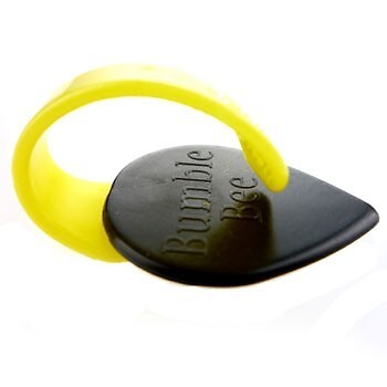 Picks Guitar Fred Kelly Delrin Bumblebee Jazz Heavy Bumblebee Set of 12 ...