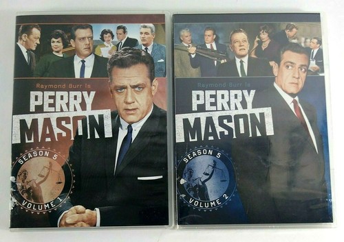 Perry Mason DVD Set Season 5 Vol 1 & 2 Raymond Burr Not Complete! 1962 ...