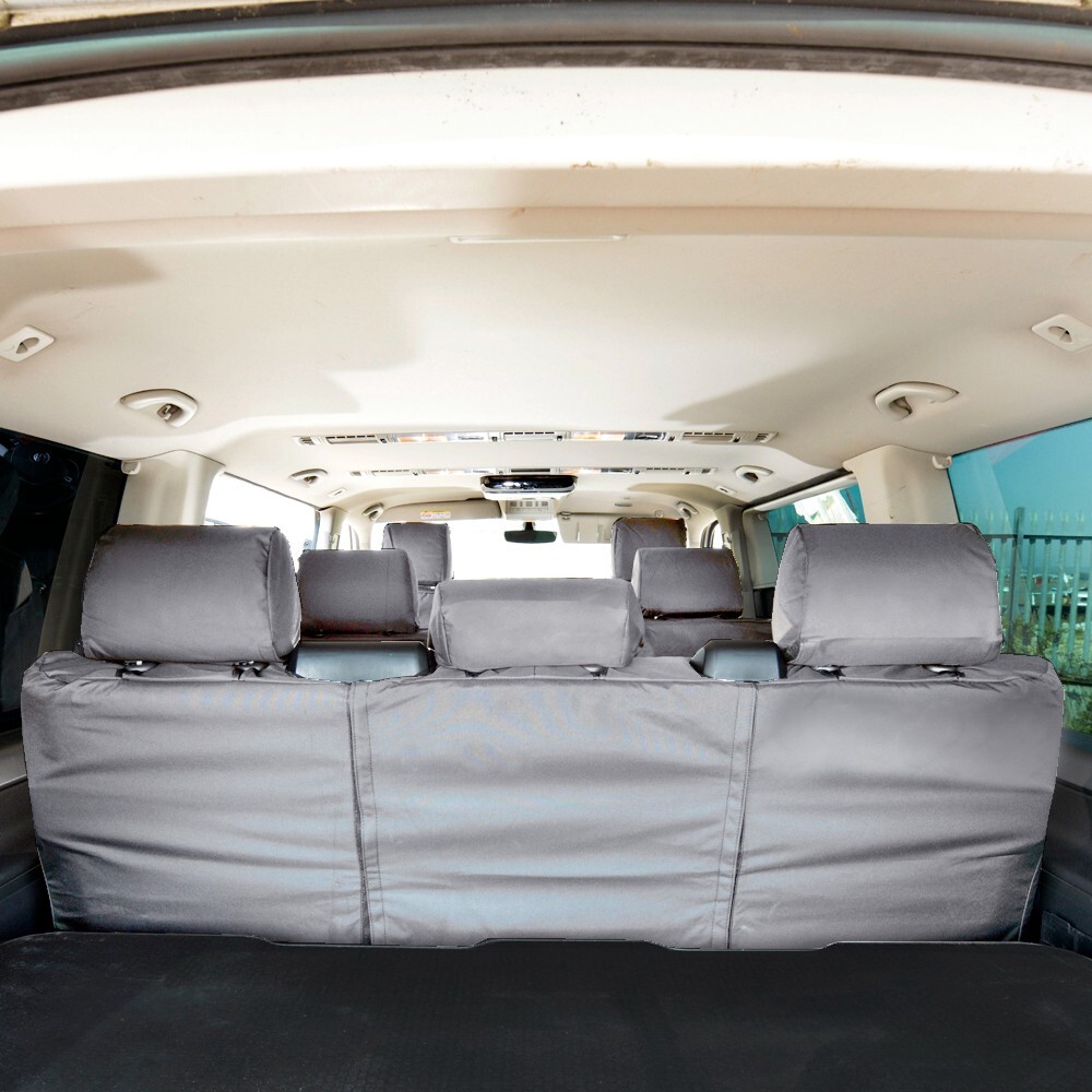 VW Transporter T5/T5.1 Caravelle 3RD Fila Seat Cubiertas & Emb (2003 ...