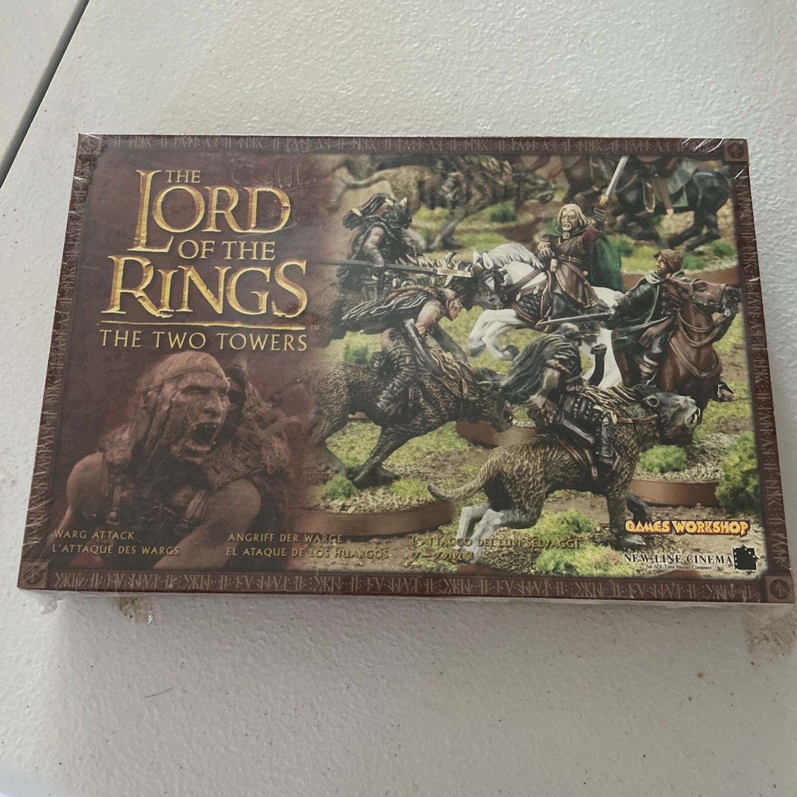 Games Workshop Lord of the Rings Warg Attack NIB Metal LoTR OOP | eBay