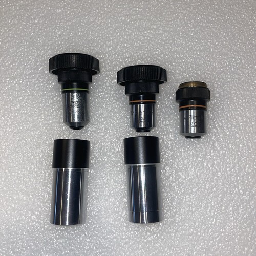 OLYMPUS MPLAN LOT Of 5 OLYMPUS MPLAN 10, 10n, 40 W/ 2 FK3.3x | eBay