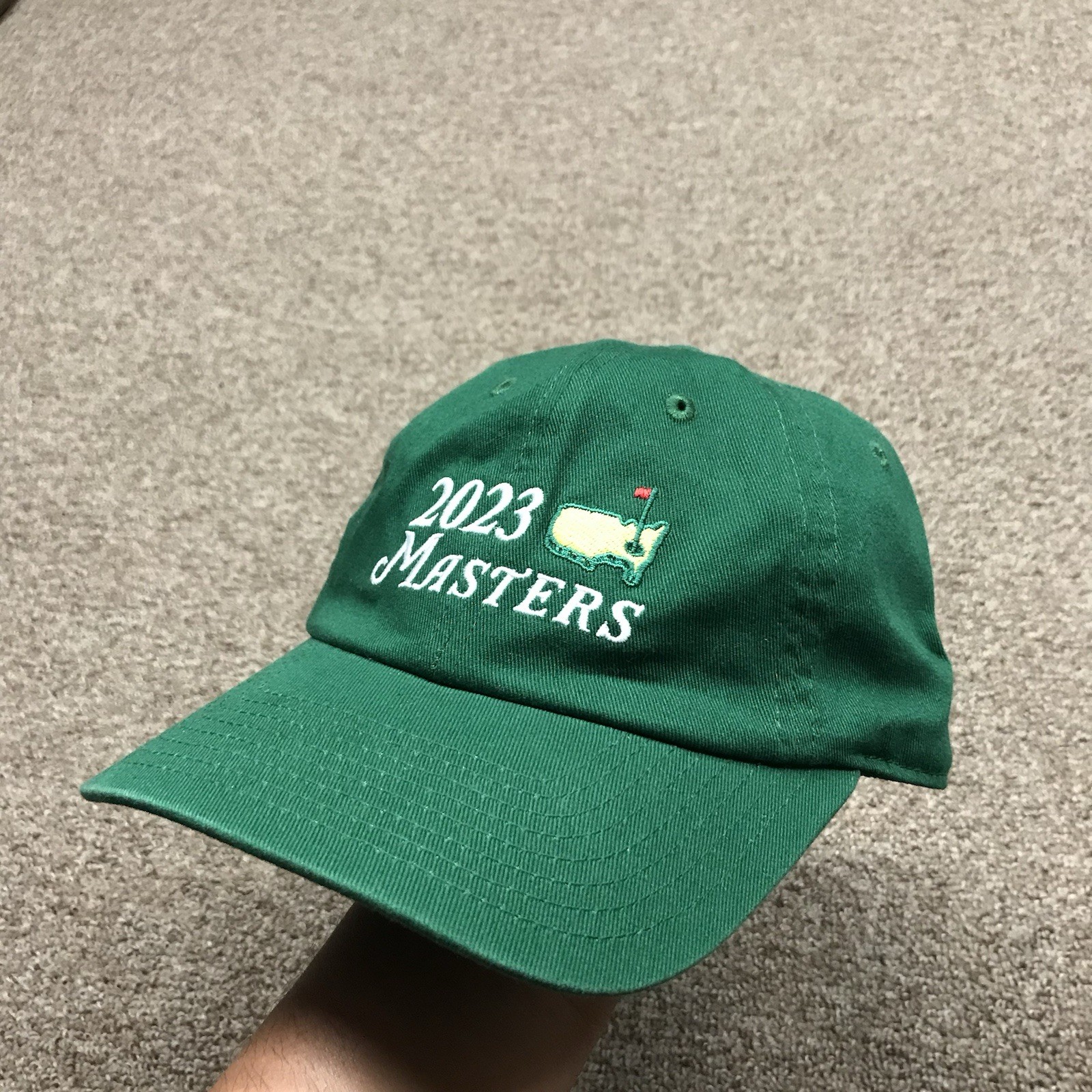 2023 Masters Adjustable Golf Hat Augusta National Cap Green | eBay