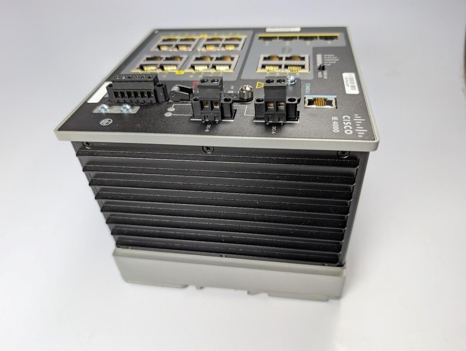 NEW Cisco IE-4000-16T4G-E V02 Industrial Ethernet Switch 4000 Series | eBay