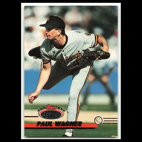 Paul Wagner #710 1993 Topps Stadium Club Pittsburgh Pirates Baseball ...