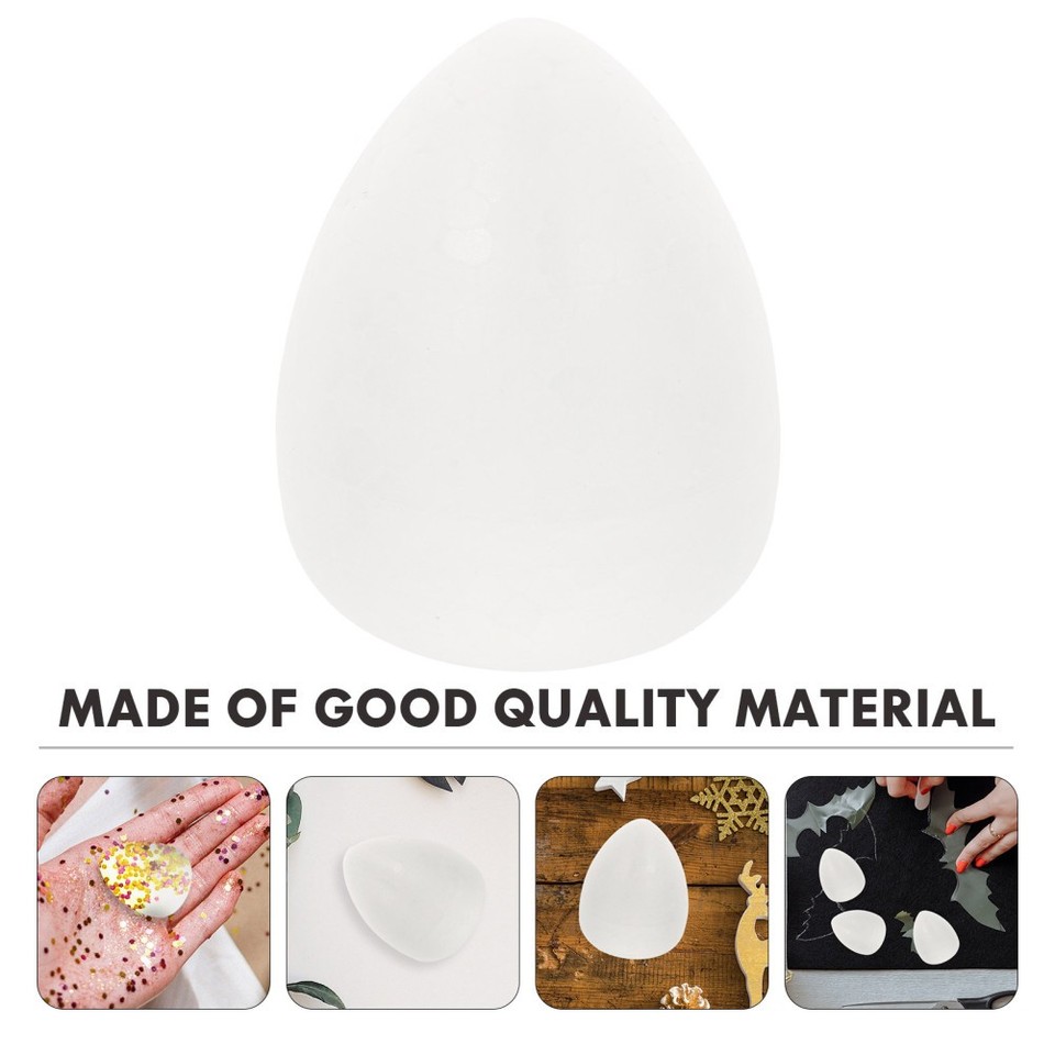 50Pcs Foam Flower Heart DIY Blank Foam Models DIY Painting Models Xmas ...