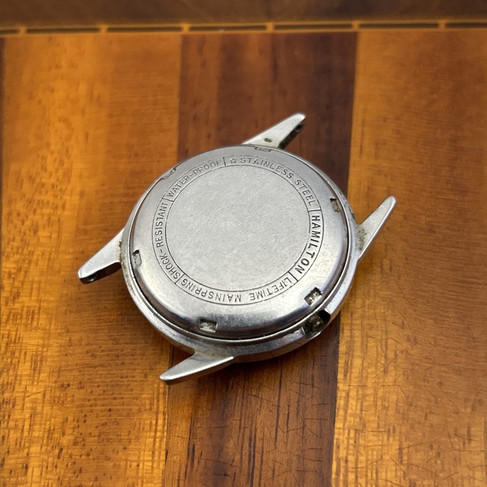 Vintage 1958 Hamilton Accumatic IV 672 Men’s Watch Stainless - Parts Or ...