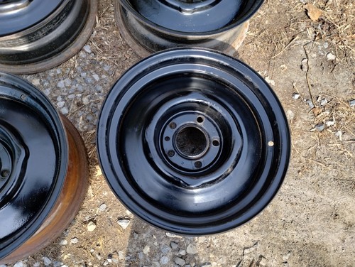 Rare 15x6 Solid Steel Wheels Dodge Plymouth, Chrysler Mopar JJ Code ...