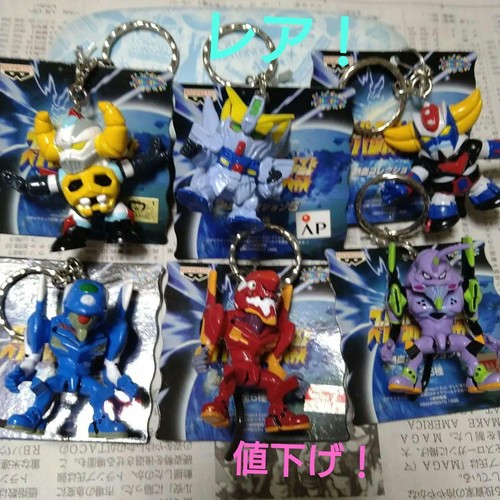 Super Robot Wars Nekketsu Collection 5 All 6 types full complete set ...