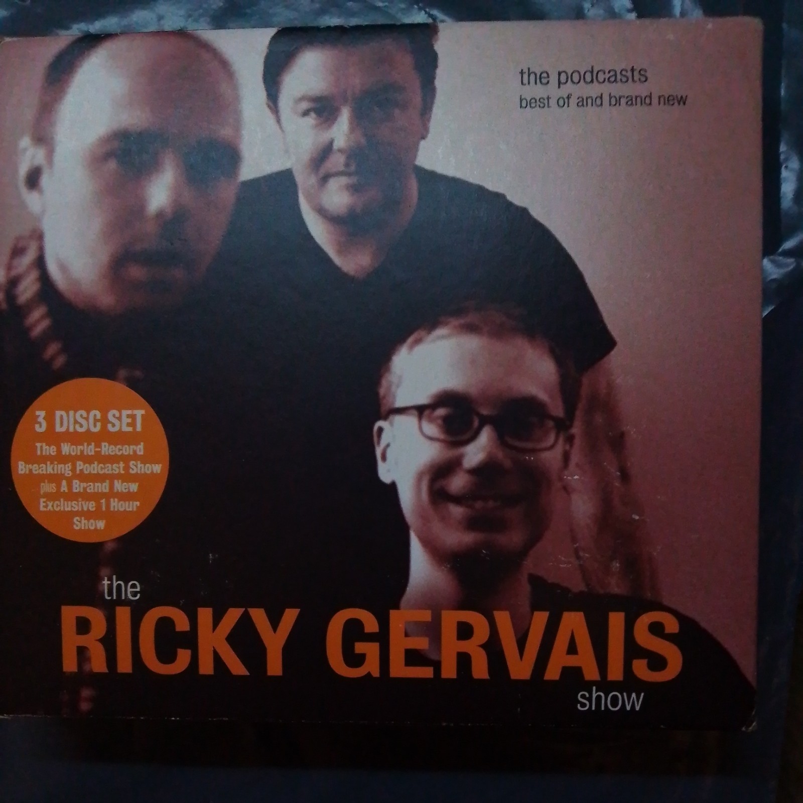 The Ricky Gervais Show triple CD with monkey news poster #very good ...