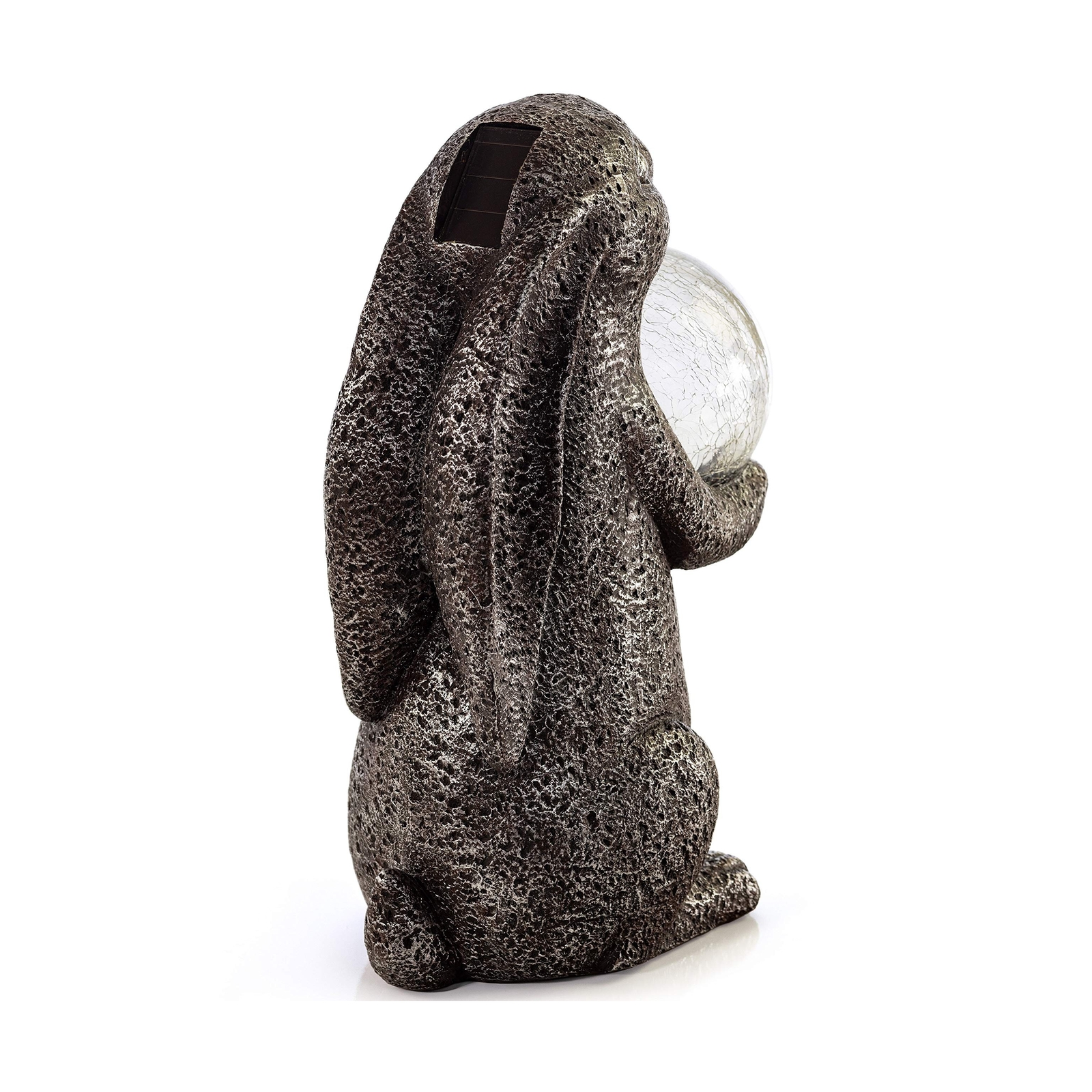 VP Home Mystical Rabbit Solar Powered Outdoor Decor Garden Light with ...