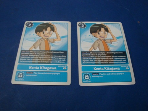 Digimon Kenta Kitagawa EX2-057 U x 2 NM/M | eBay