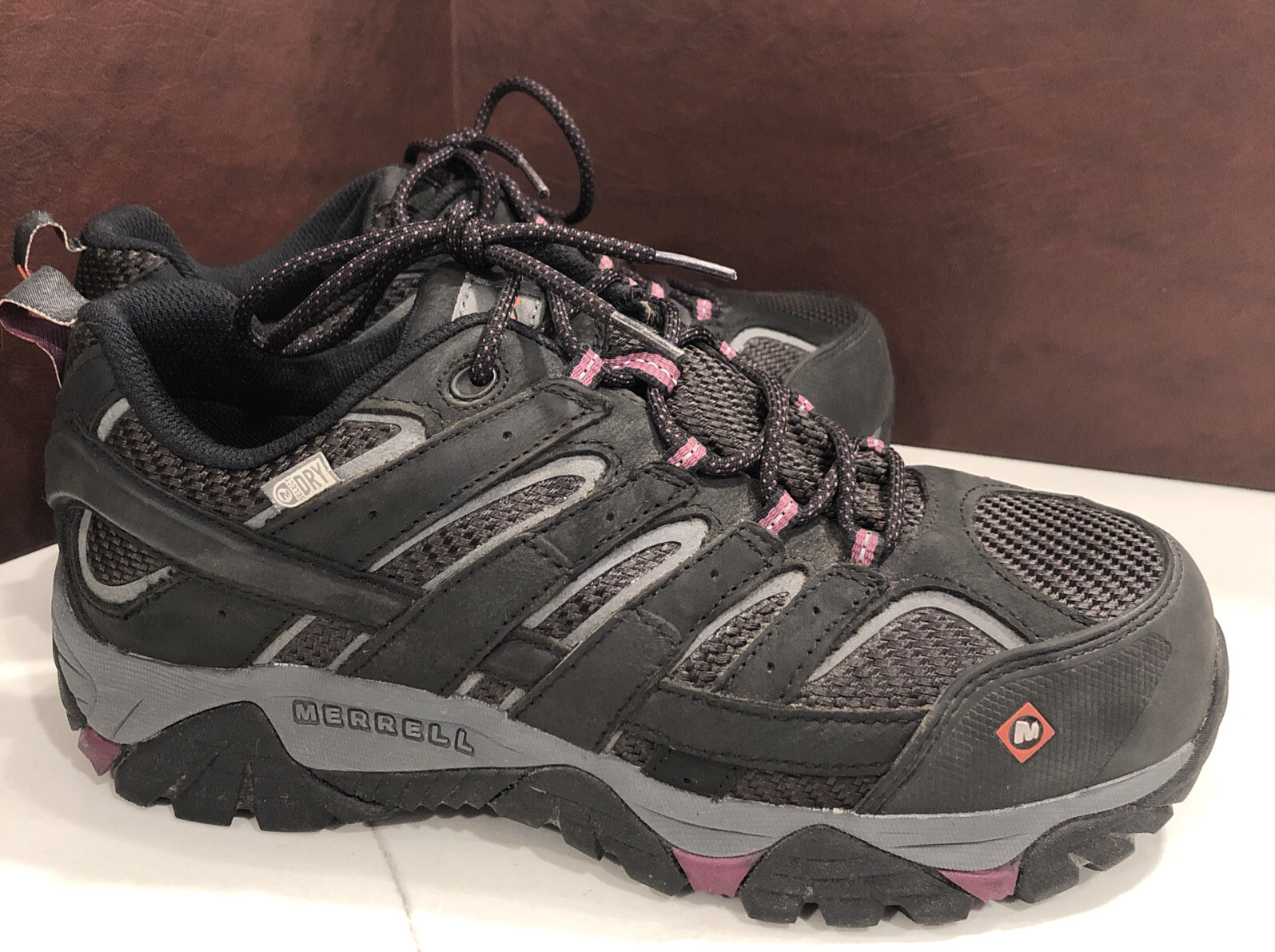 MERRELL J15778 waterproof MOAB 2 vent composite toe safety work shoes ...