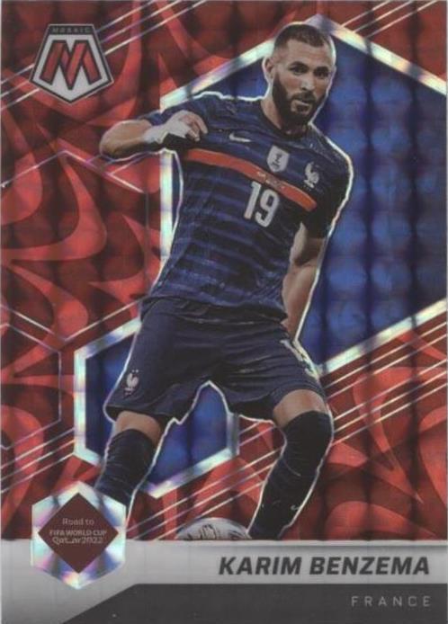 2021-22 Panini Mosaic FIFA Road to World Cup - Karim Benzema #2 ...