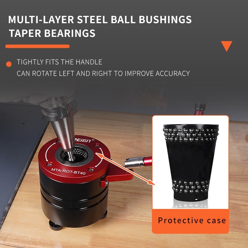 BT30 BT40 Tool Runout Tester - Precision Spindle Runout Measuring ...