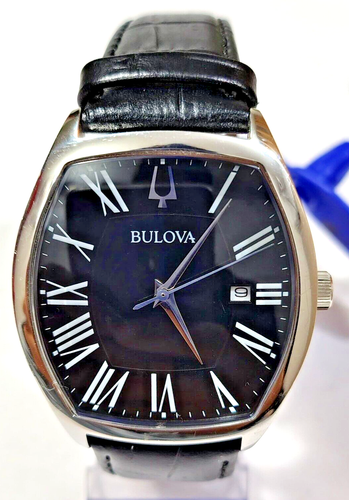 96B290 BULOVA CLASSIC AMBASSADOR BLACK DIAL MEN'S WATCH M-431 | eBay