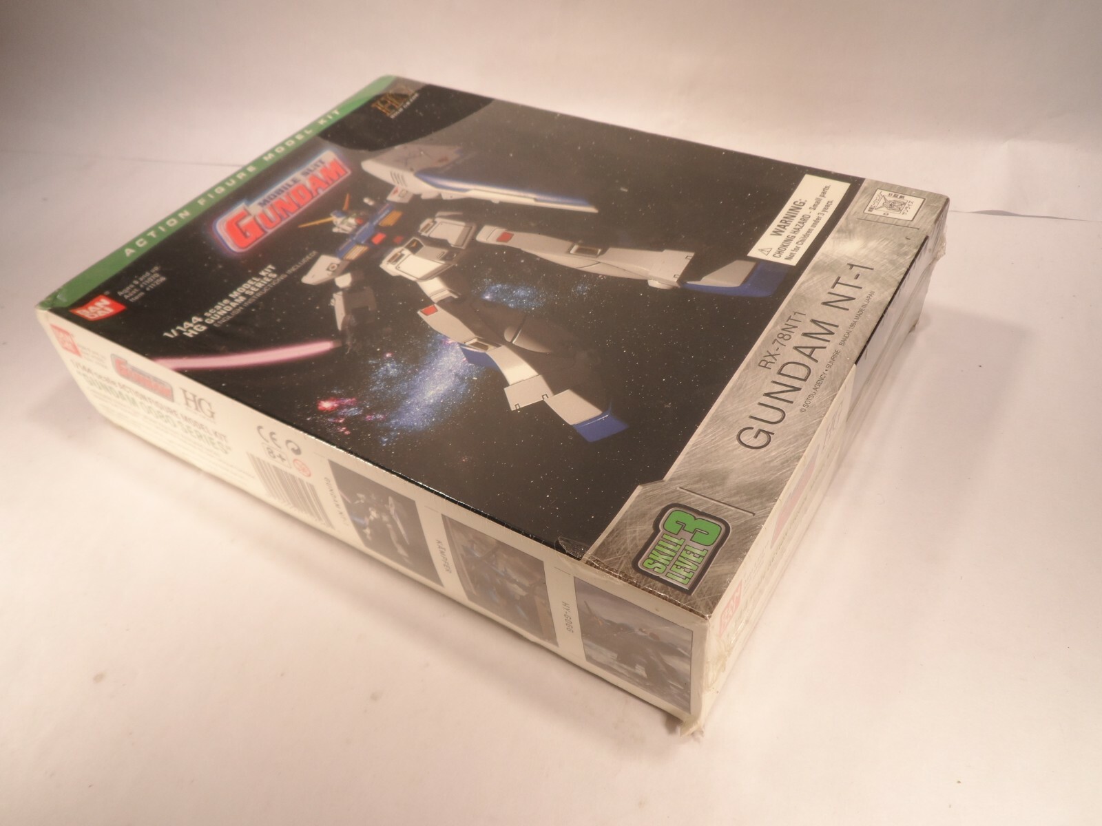 Vtg Japanese Anime Model Kit Bandai Mobile Suit HG Gundam 1/144 Scale ...