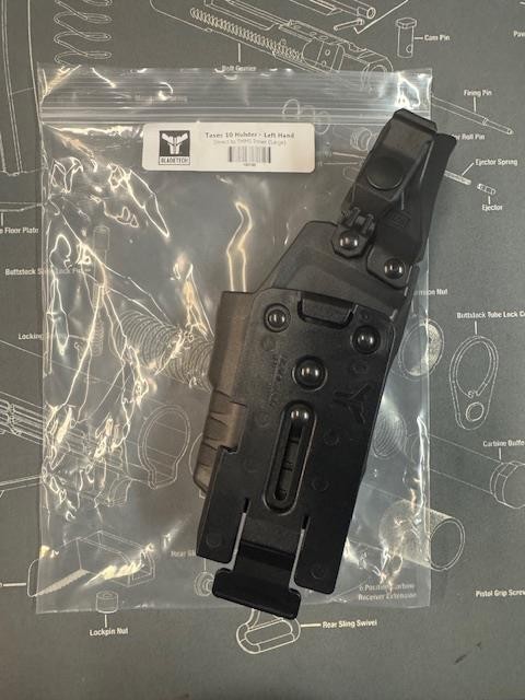 Blade-Tech Left Hand Taser 10 Duty Holster with Direct to TMMS ...