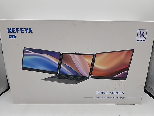 Kefeya S2 Black 14 Inch Triple Screen 16:9 Laptop Screen Extender | eBay