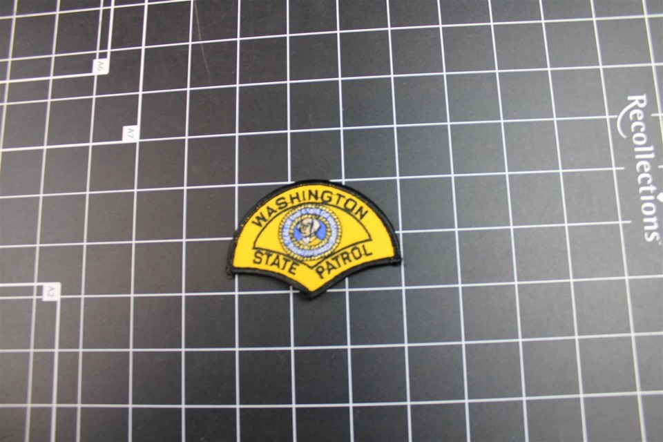 "WASHINGTON" STATE PATROL POLICE PATCH BRAND NEW 3" x 2" | eBay