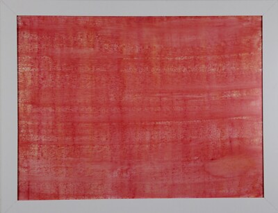 "Red Symphony: A Vibrant Watercolor Masterpiece" / Matthew Natale | eBay